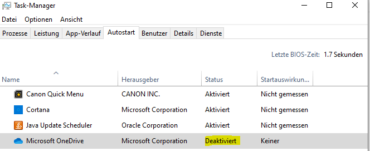 Windows 10 Microsoft OneDrive ausschalten so gehts
