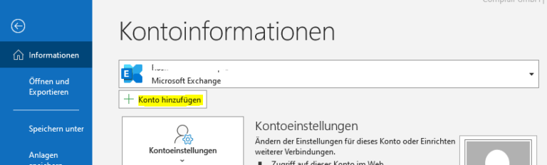 Outlook Postfach hinzufügen - So macht ihr das richtig
