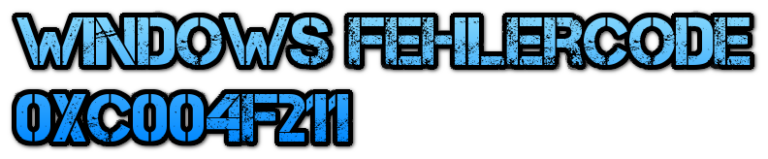 Windows Fehlercode 0xc004f211 - HDWH.de