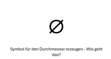 Das Durchmesser-Zeichen mit der Tastatur erzeugen - HDWH.de