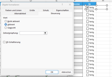 Checkbox in Microsoft Excel einfügen - So geht das - HDWH.de