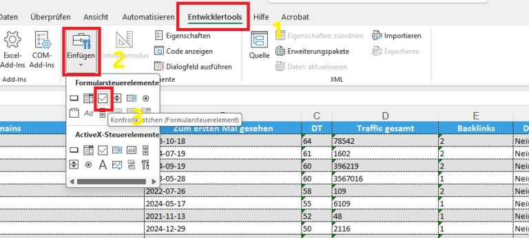 Checkbox in Microsoft Excel einfügen - So geht das - HDWH.de
